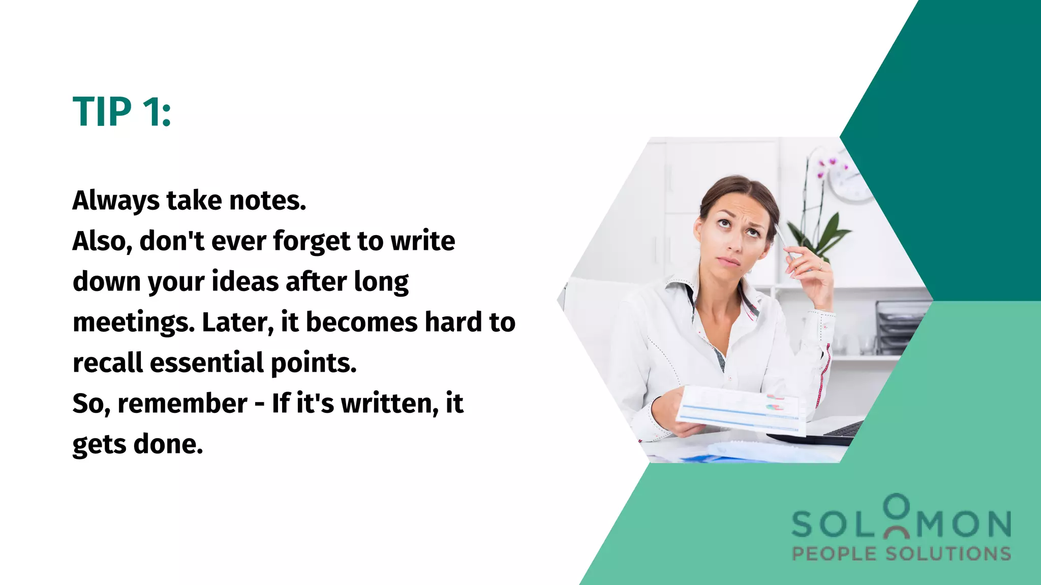 9 tips to work more effectively from your desk! | PDF