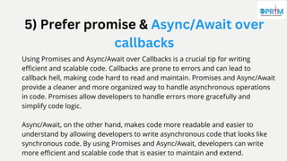 9 Tips to write efficient and scalable code.pdf