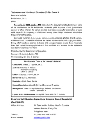 9 tle poultry production module 2_provide feeds | PDF