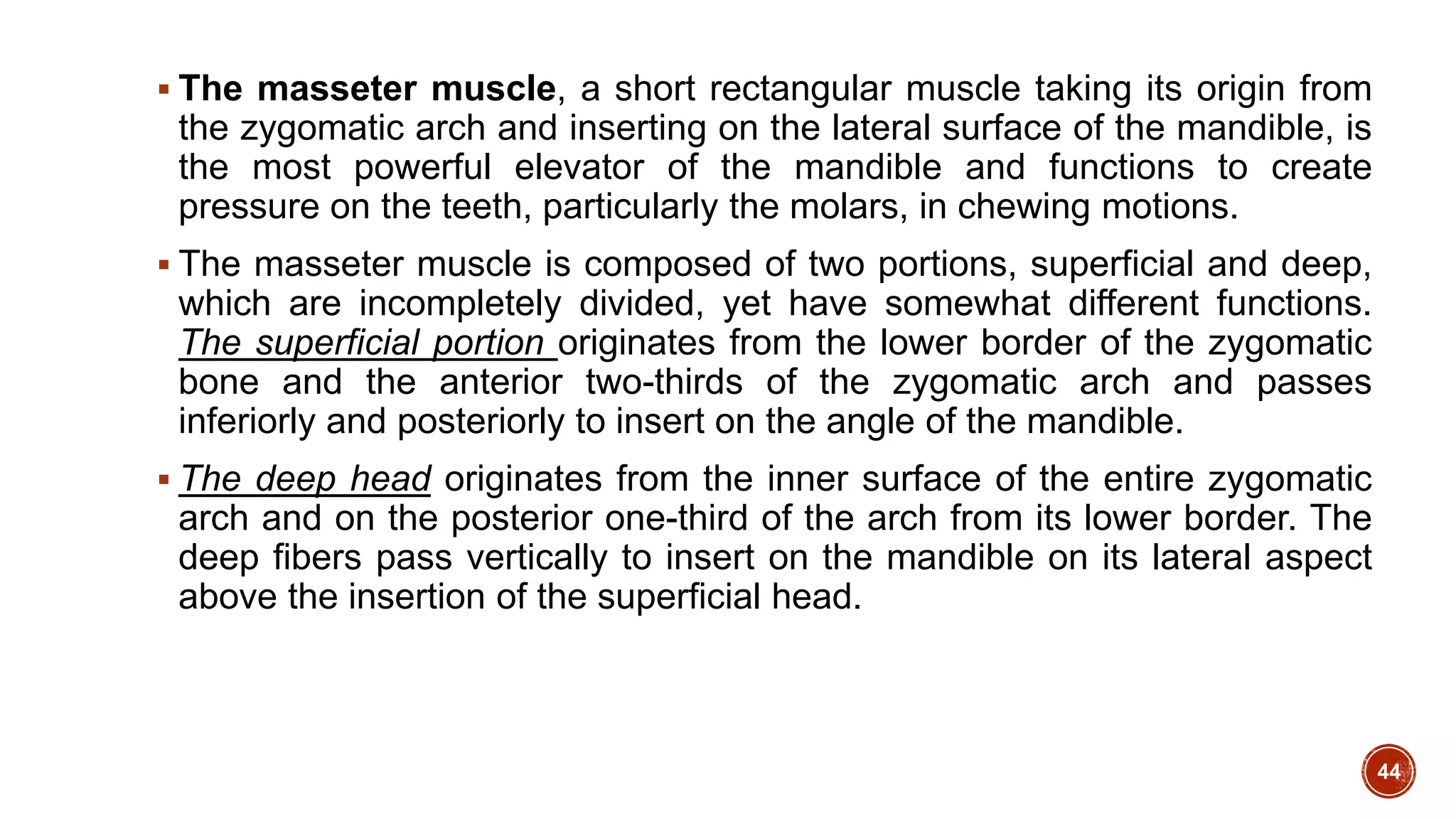 Lecture 9 TMJ anatomy examination | PPTX