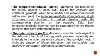 Lecture 9 TMJ anatomy examination | PPTX