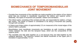 Lecture 9 TMJ anatomy examination | PPTX