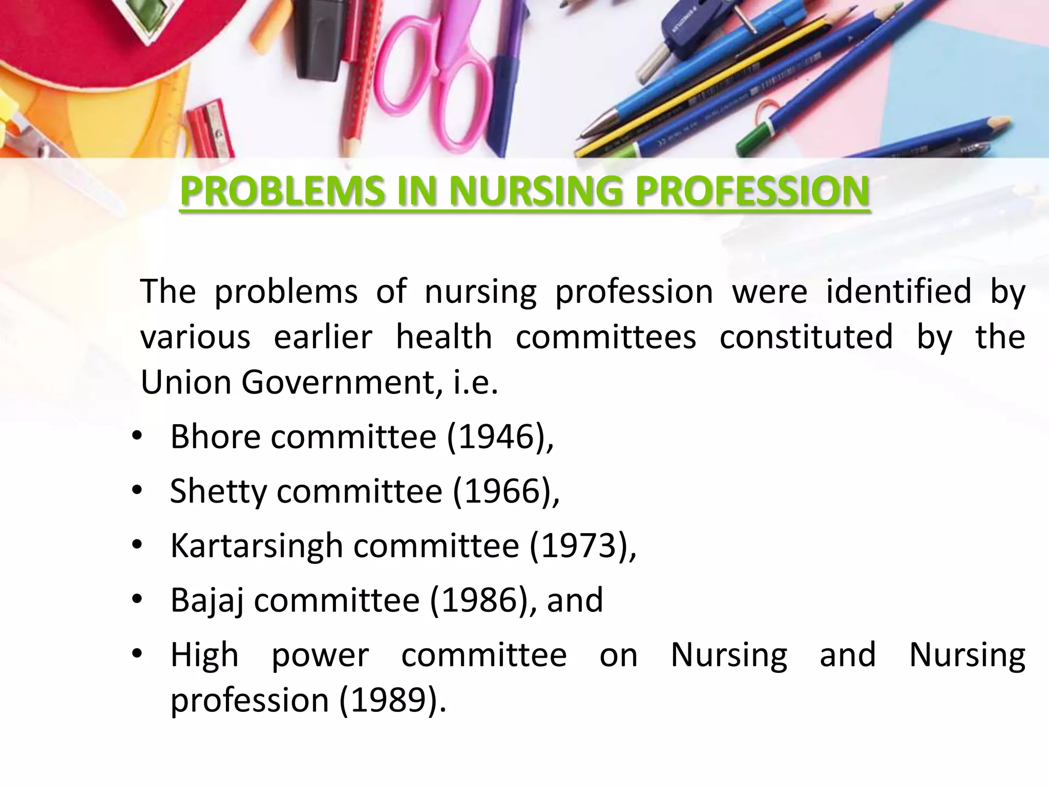 Trends & issues of nursing Administration ppt | PPTX