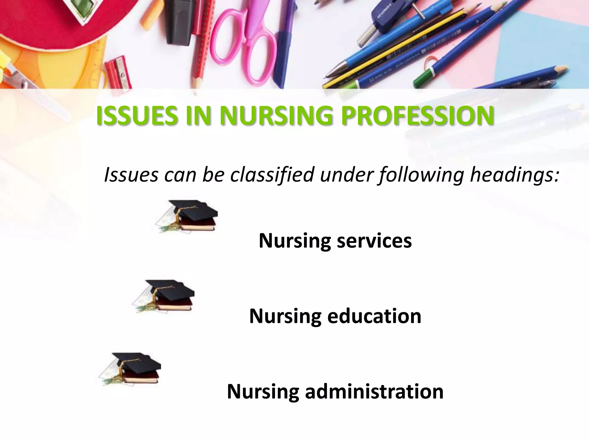 Trends & issues of nursing Administration ppt | PPTX