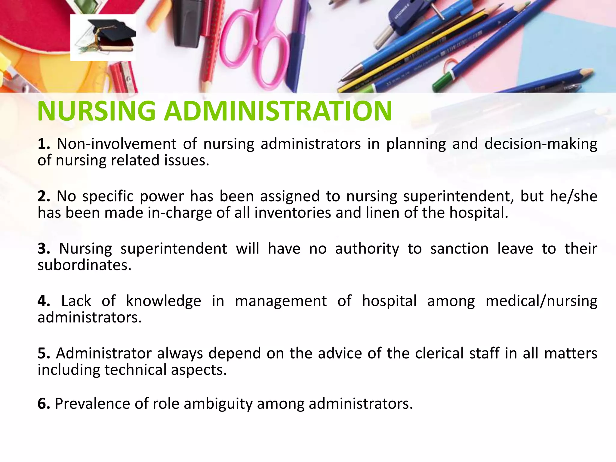 Trends & issues of nursing Administration ppt | PPTX