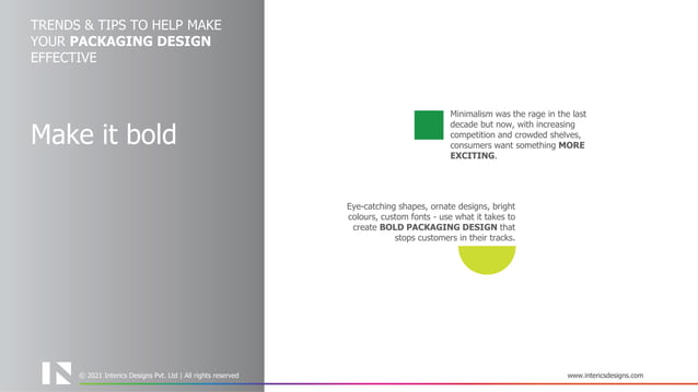9 TRENDS & TIPS TO IMPROVE YOUR LABEL & PACKAGING DESIGN | PPT