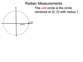 9 trigonometric functions via the unit circle nat | PPTX