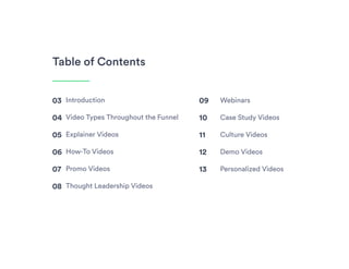 9 Types of Video for Business | PDF | Web Conferencing | Computer ...