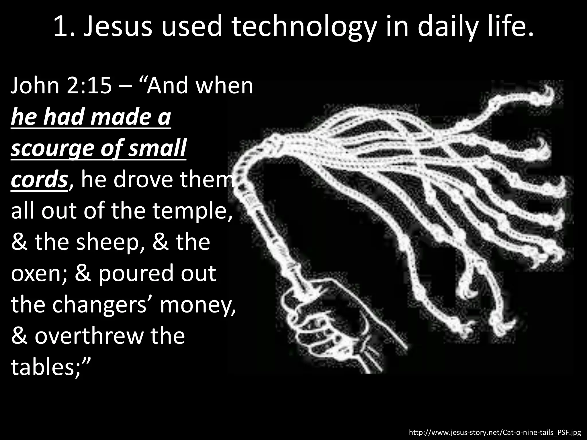 Jesus and technology | PPT