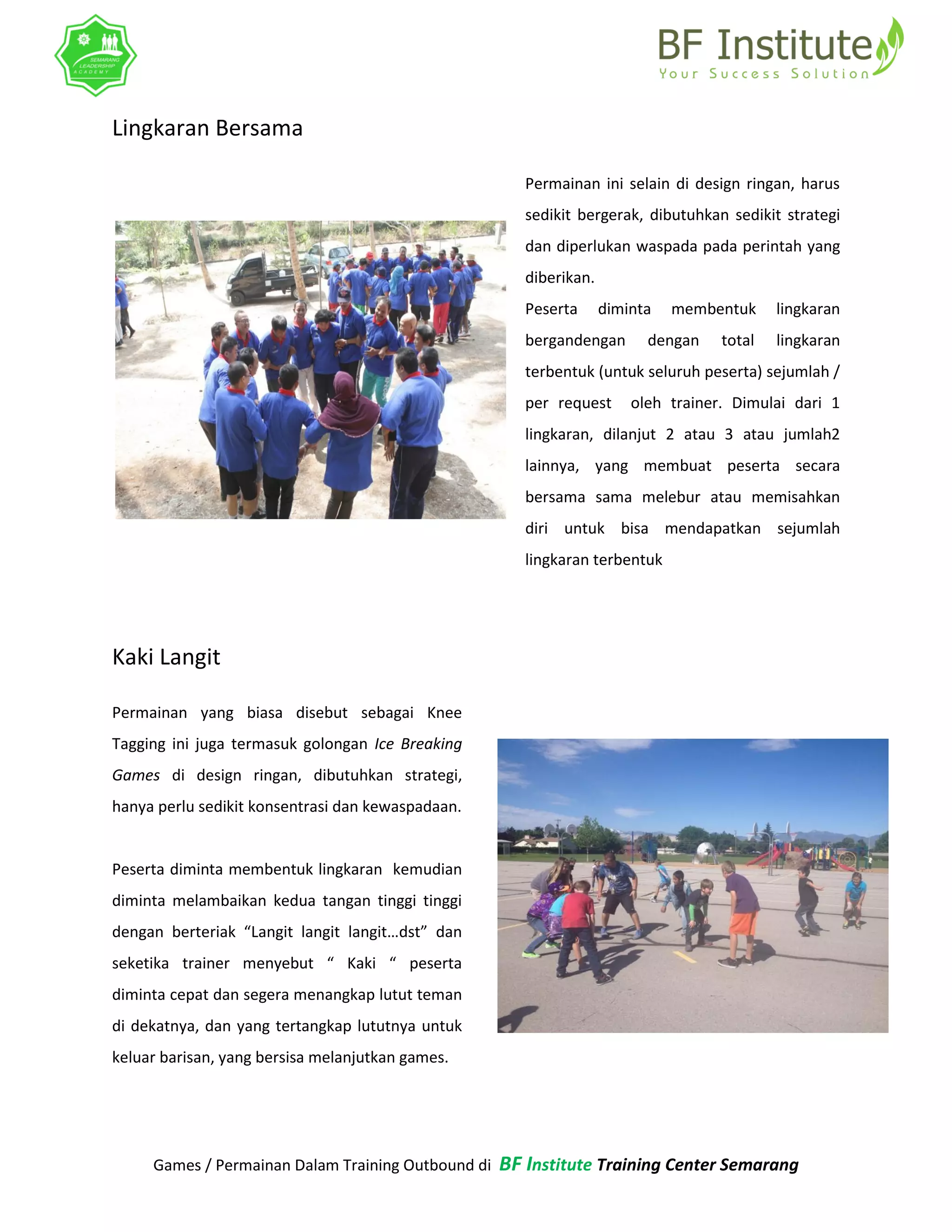 Games outbound training www.trainingsemarang.com, contoh games outbound ...