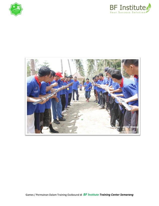 Games outbound training www.trainingsemarang.com, contoh games outbound ...