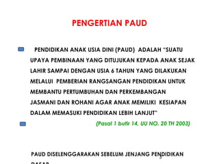 Pendidikan karakter pada paud | PDF