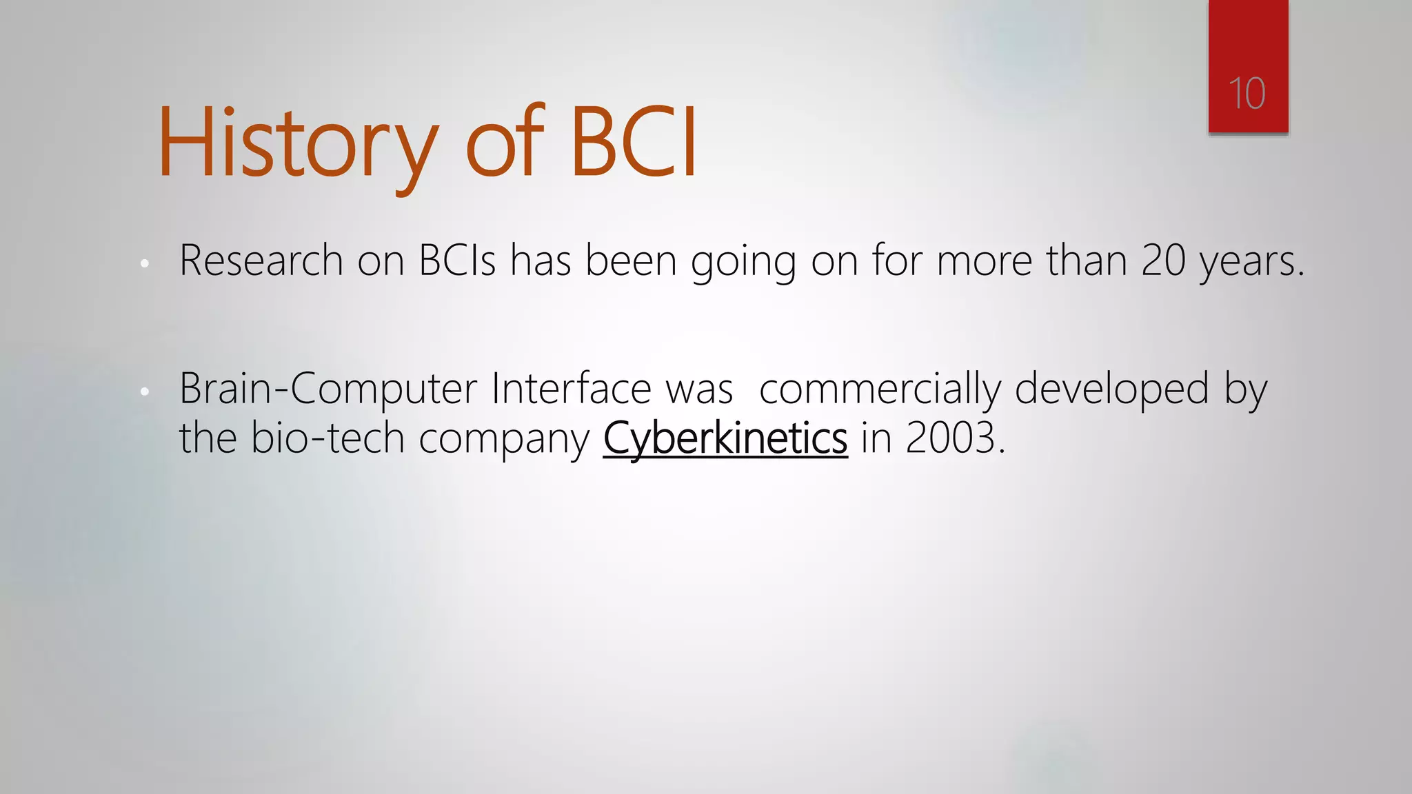 Brain computing interface | PPTX