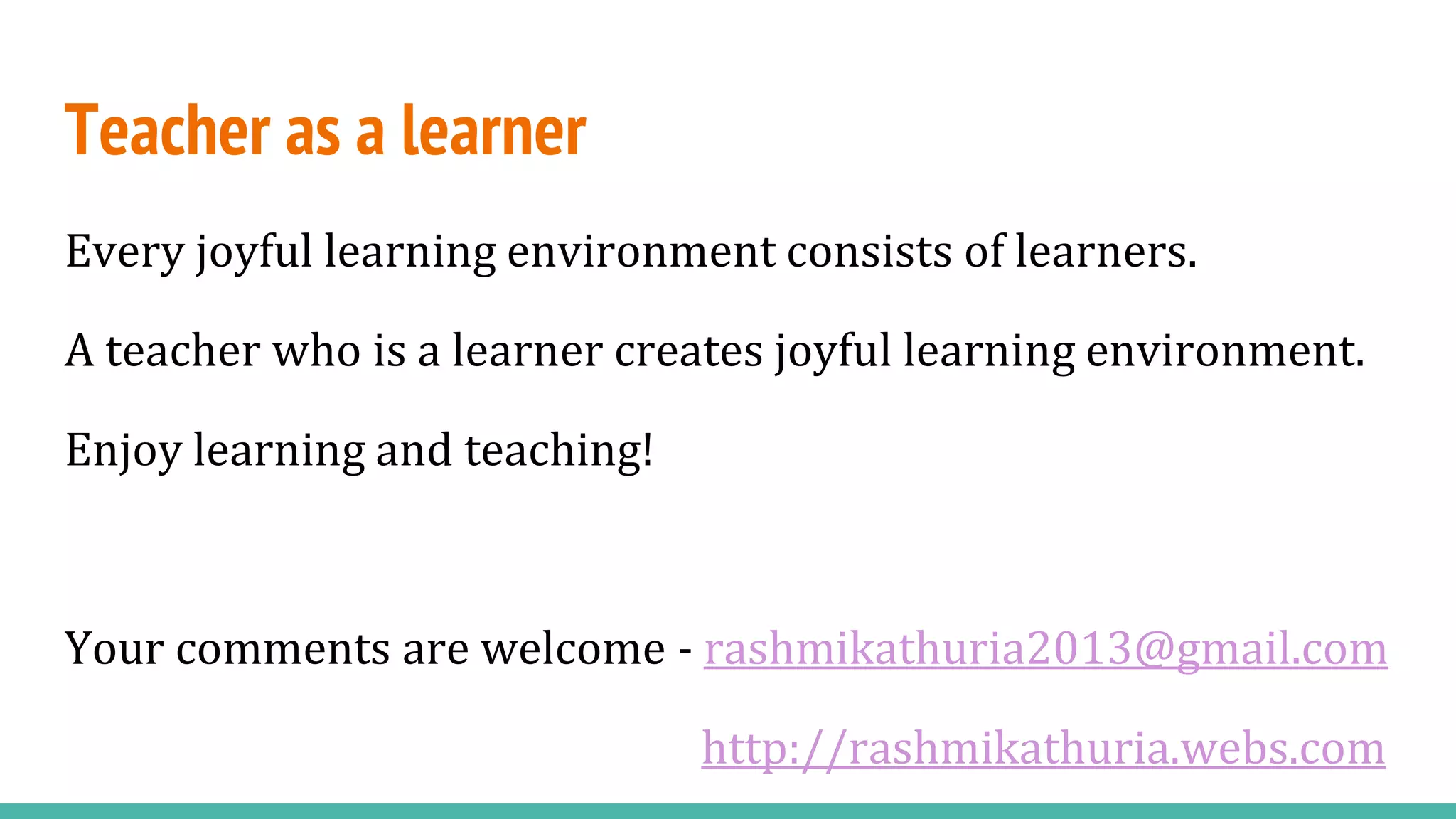 joyful_learning_of_mathematics | PPTX