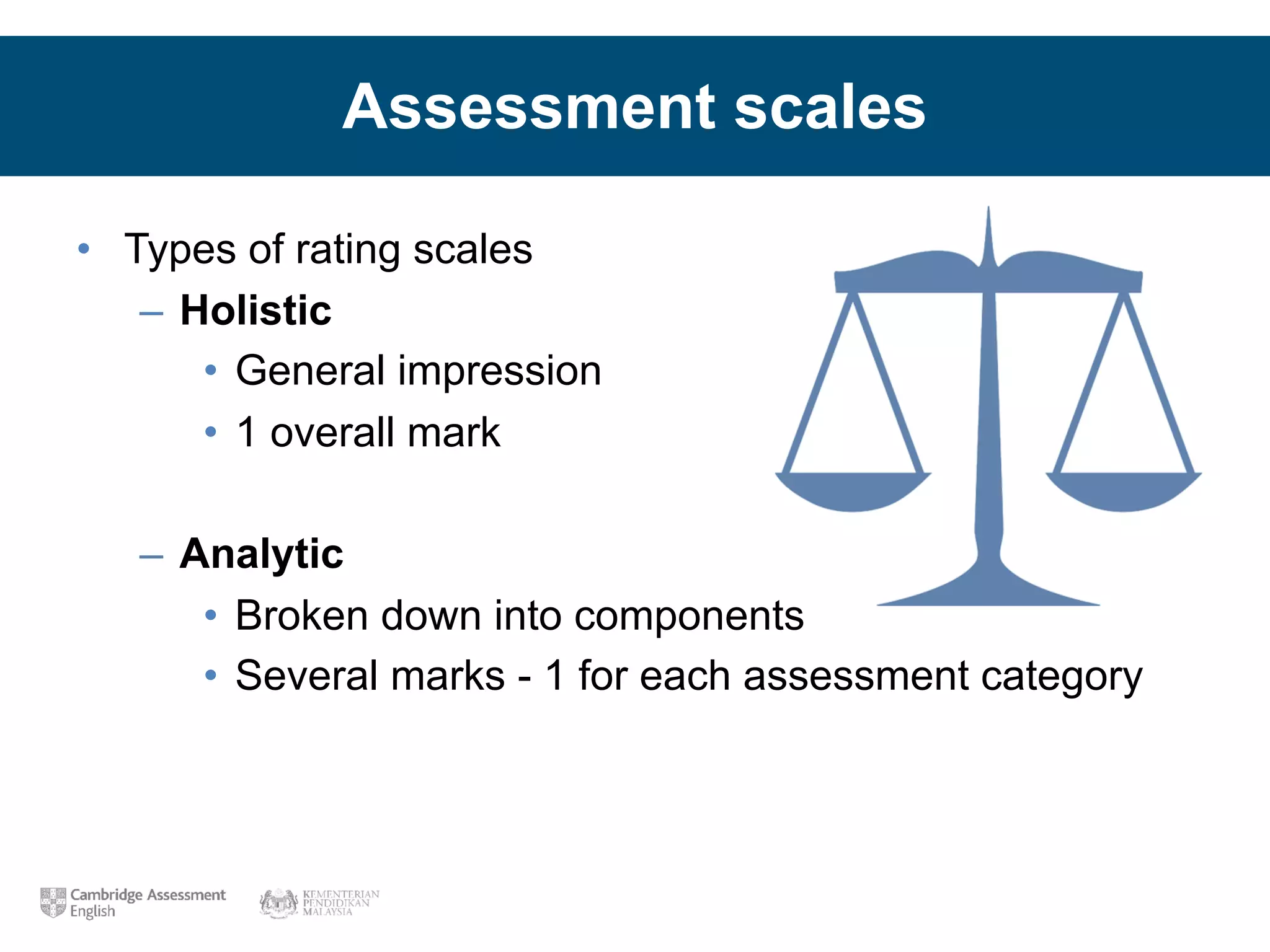 Assessing productive skills | PPT