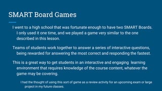Smart Boards | PPTX