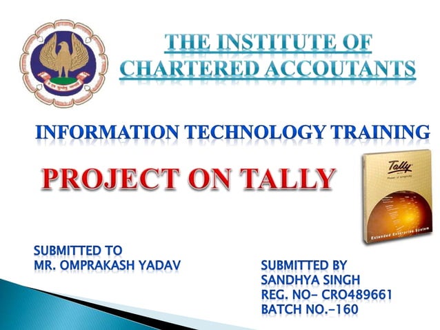 Tally project | PPTX