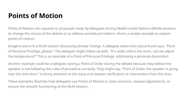 Model(MUN) model United Nations education presentation | PPTX