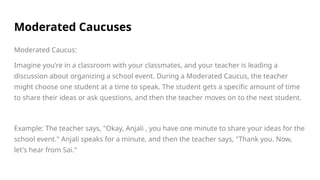 Model(MUN) model United Nations education presentation | PPTX