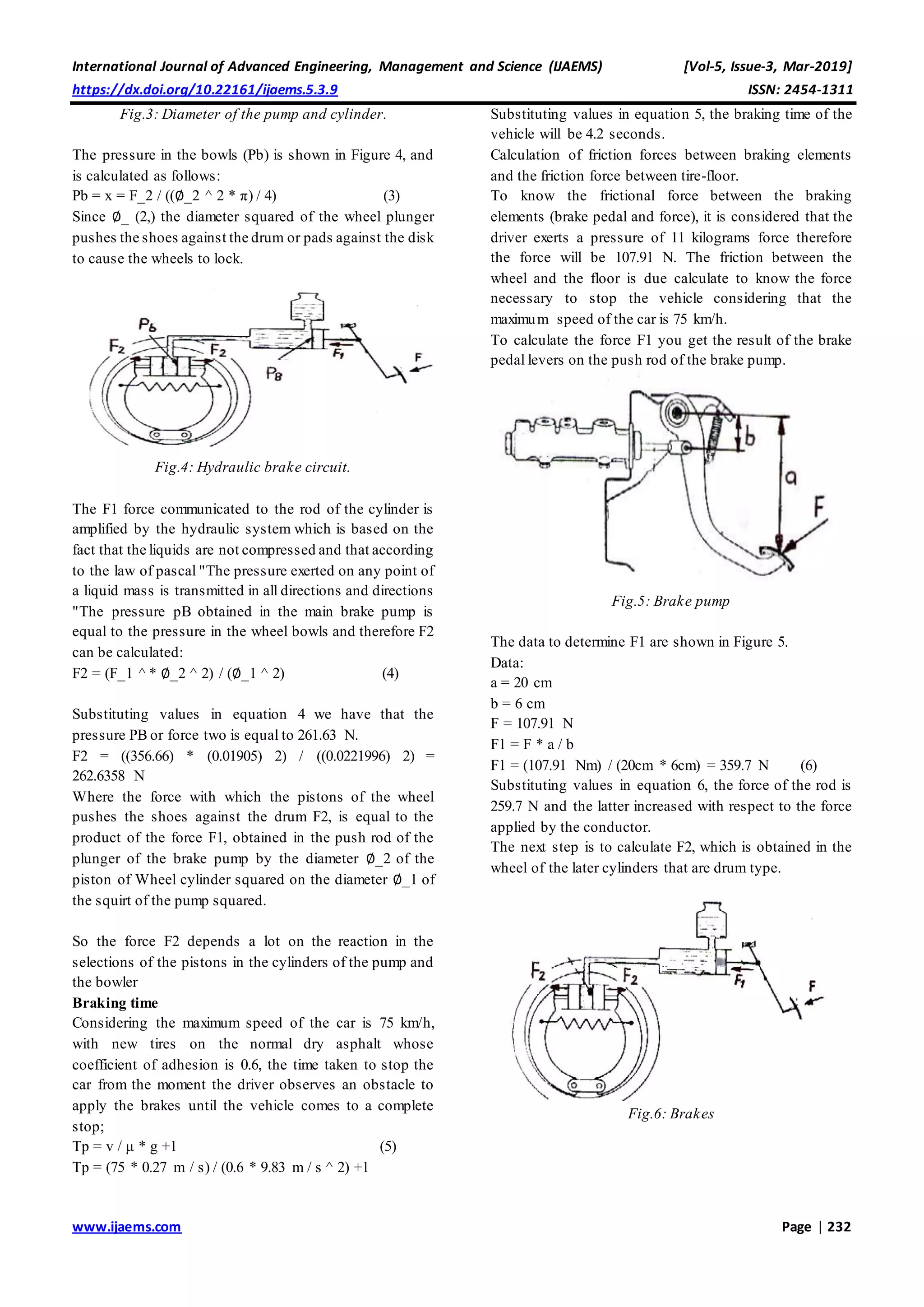 Validation of Hydraulic brakes for Electric Vehicles | PDF