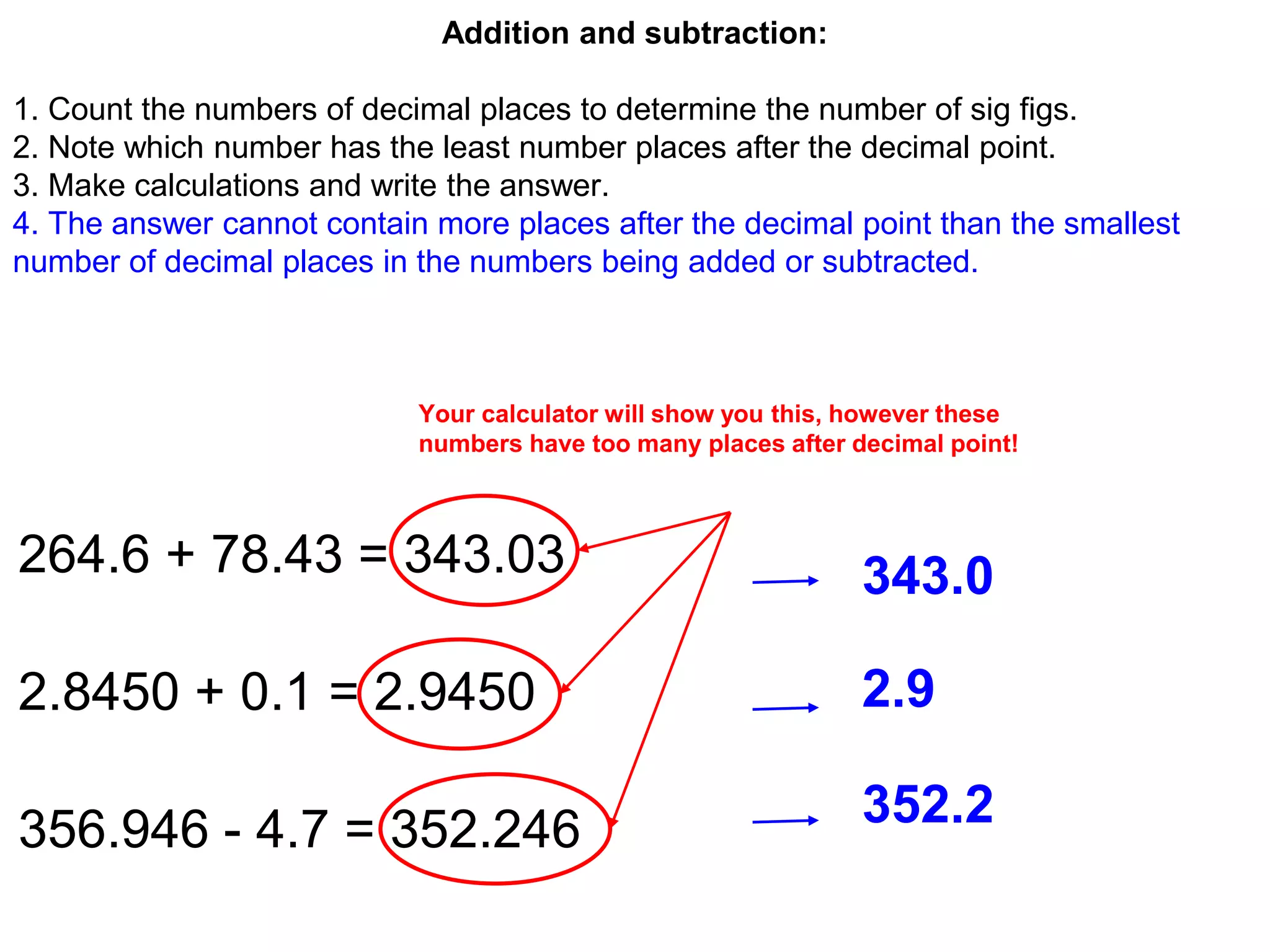Tutorial - Significant figures | PPTX