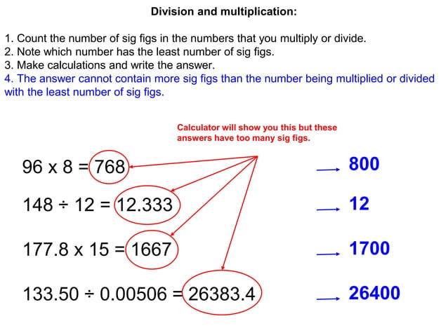 Tutorial - Significant figures | PPTX