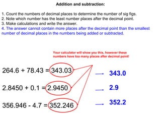 Tutorial - Significant figures | PPTX