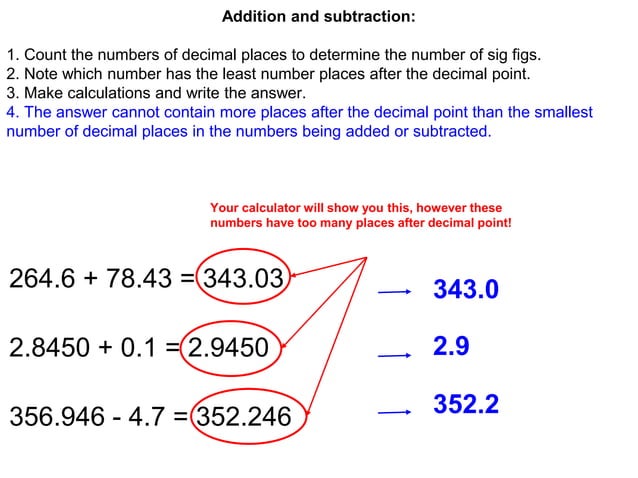 Tutorial - Significant figures | PPTX