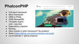 Phalcon & Vegas CMF | PPTX