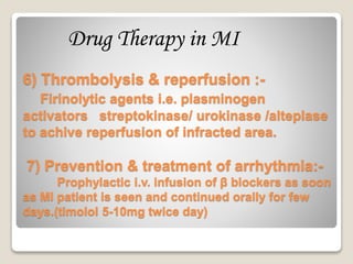 Myocardial infraction presentation | PPTX