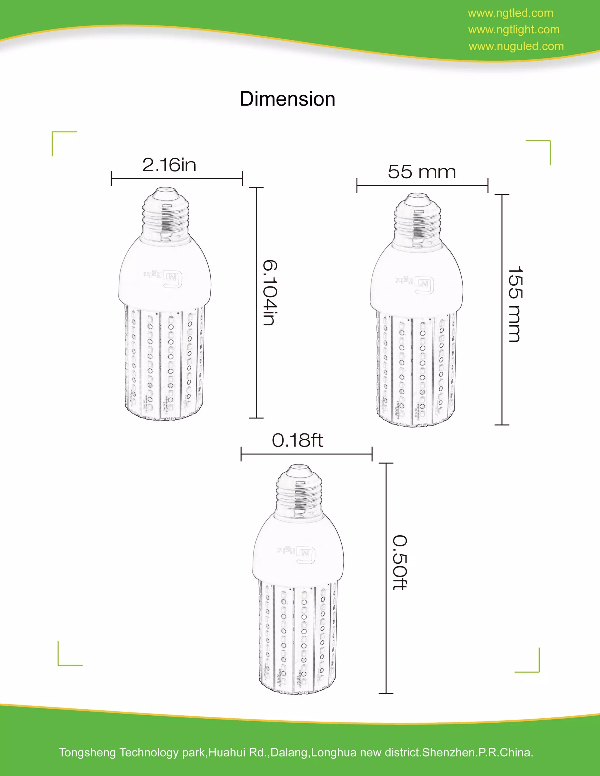 9W LED Corn Light new | PDF
