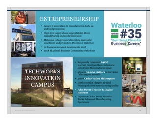 Waterloo: Opportunity Zone Prospectus | PPTX | Developmental Sites ...