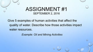 9 water resources | PPTX