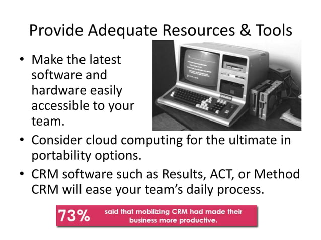 9 ways to improve your sales team | PPTX