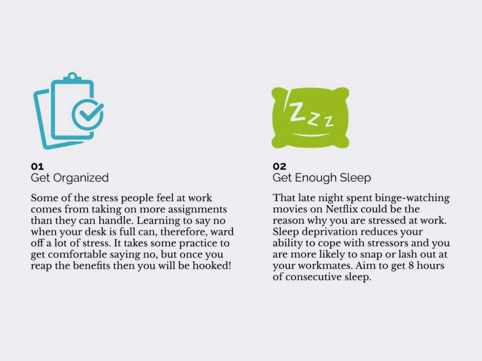 9 Ways to Relieve Workplace Stress | PPT