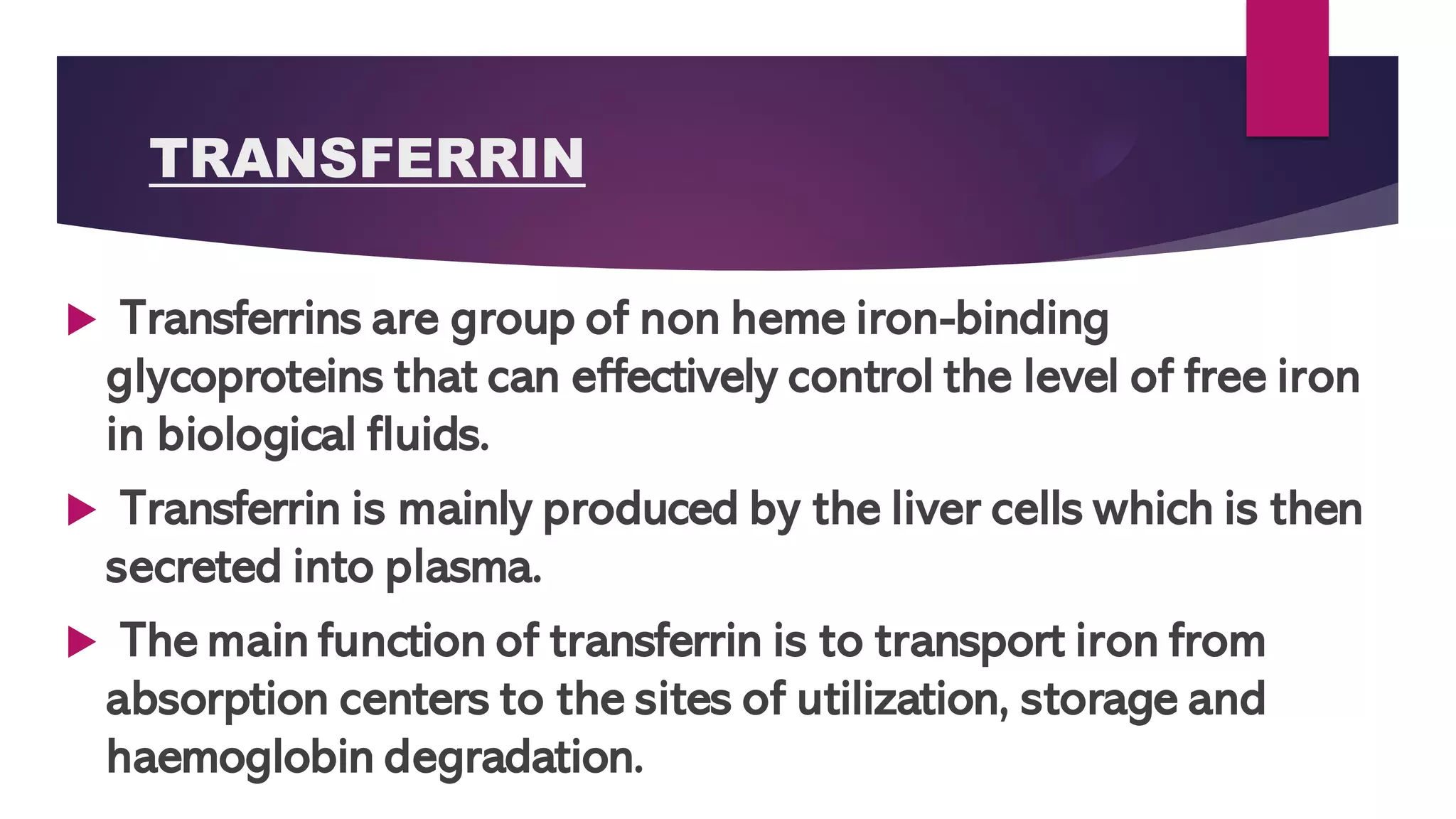 Iron storage and_transport | PDF
