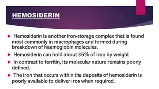 Iron storage and_transport | PDF
