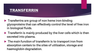 Iron storage and_transport | PDF