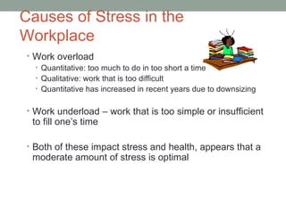 9 workplace stress | PPT