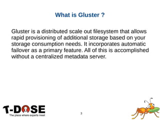 Gluster intro-tdose | PPT