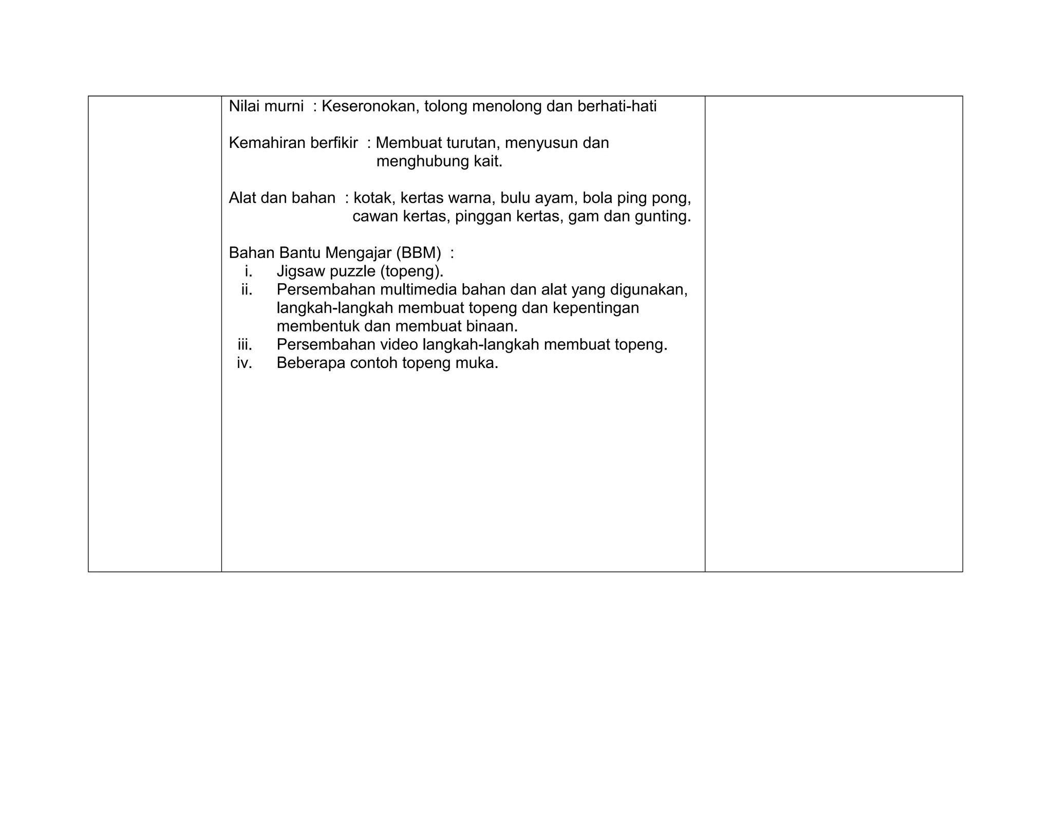Rph topeng muka 3 d | DOC