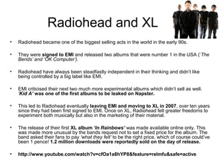 9 xl recordings case study | PPT