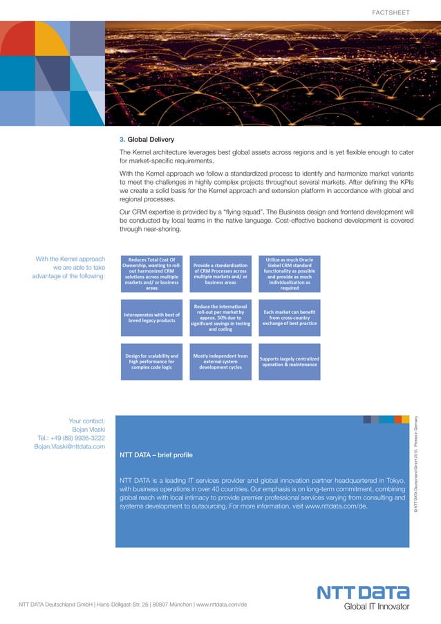 NTT Data - Company Profile | PDF | Operating Systems | Computer Software and Applications