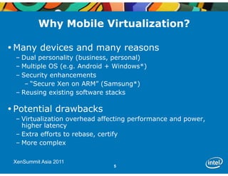 Mobile Virtualization using the Xen Technologies | PPT