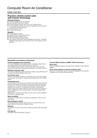Crac precision climate_control_units_for_data_centres | PDF