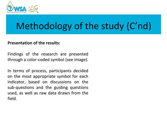 Using the Technology Applicability Framework (TAF) tool for Urine Dry ...