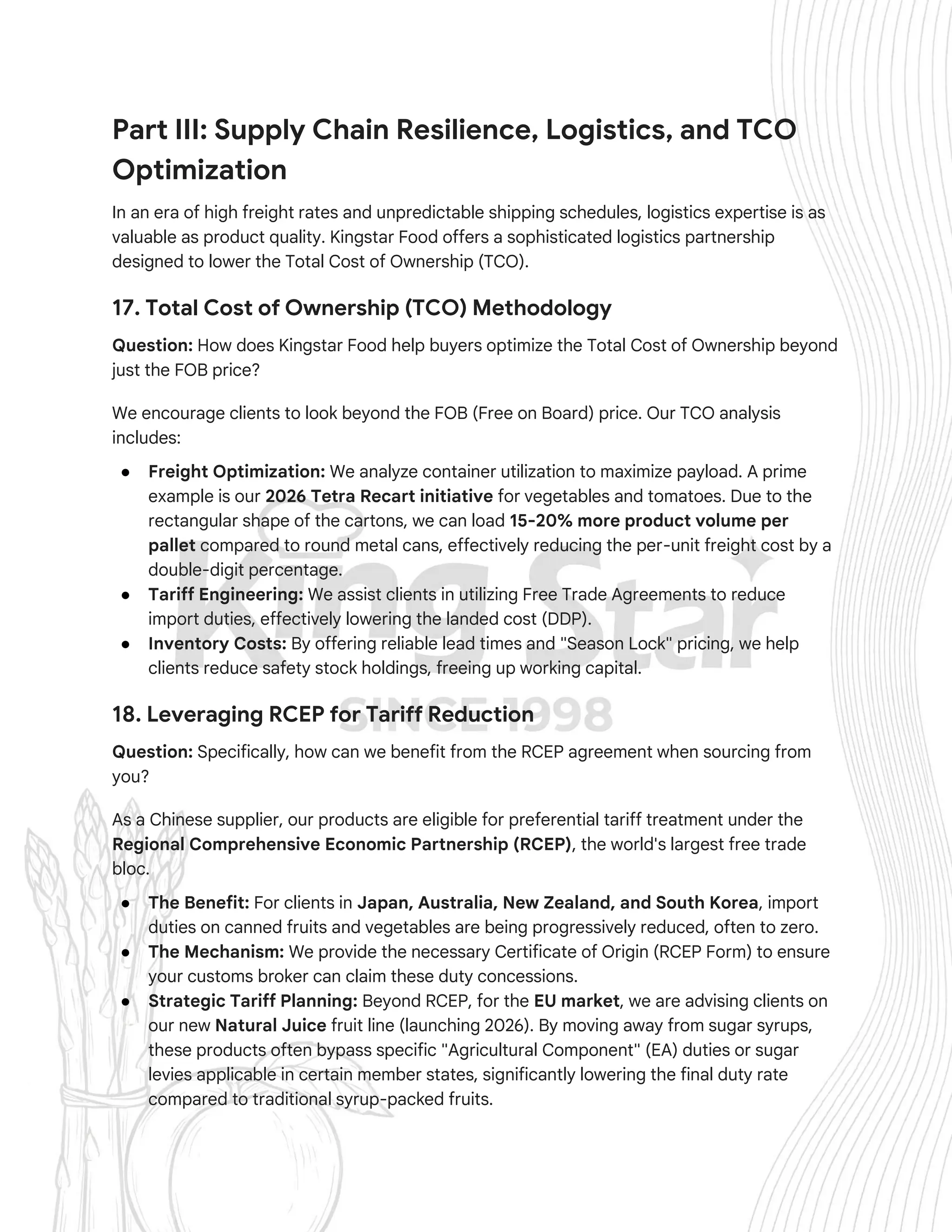2026 Food Procurement Roadmap: Resilience, Transparency & TCO ...