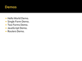 ASP.net MVC Introduction Wikilogia (nov 2014) | PPT