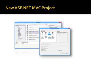 ASP.net MVC Introduction Wikilogia (nov 2014) | PPT