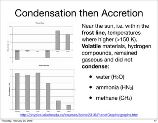 A1 05 Sol Sys Formation | PPT